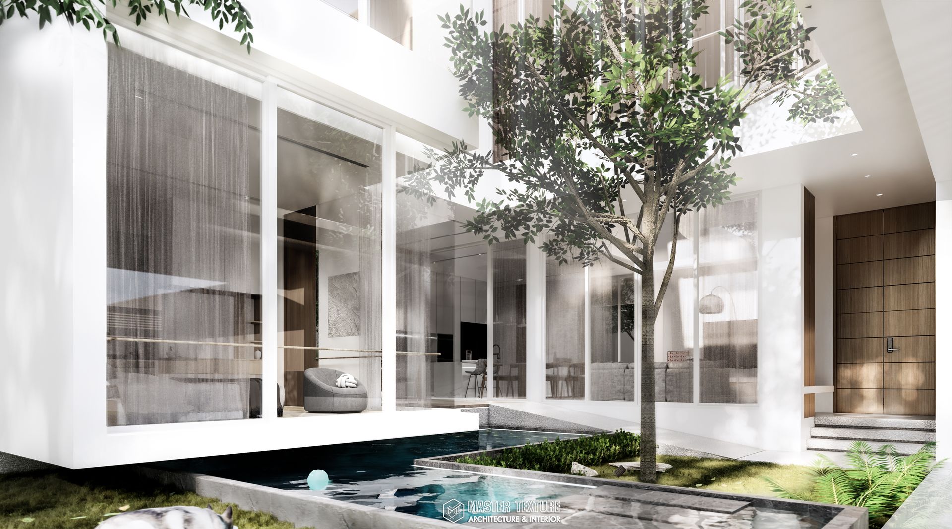 K.NJ25 - บ้านโมเดิร์นมินิมอลสไตล์ | Master Texture