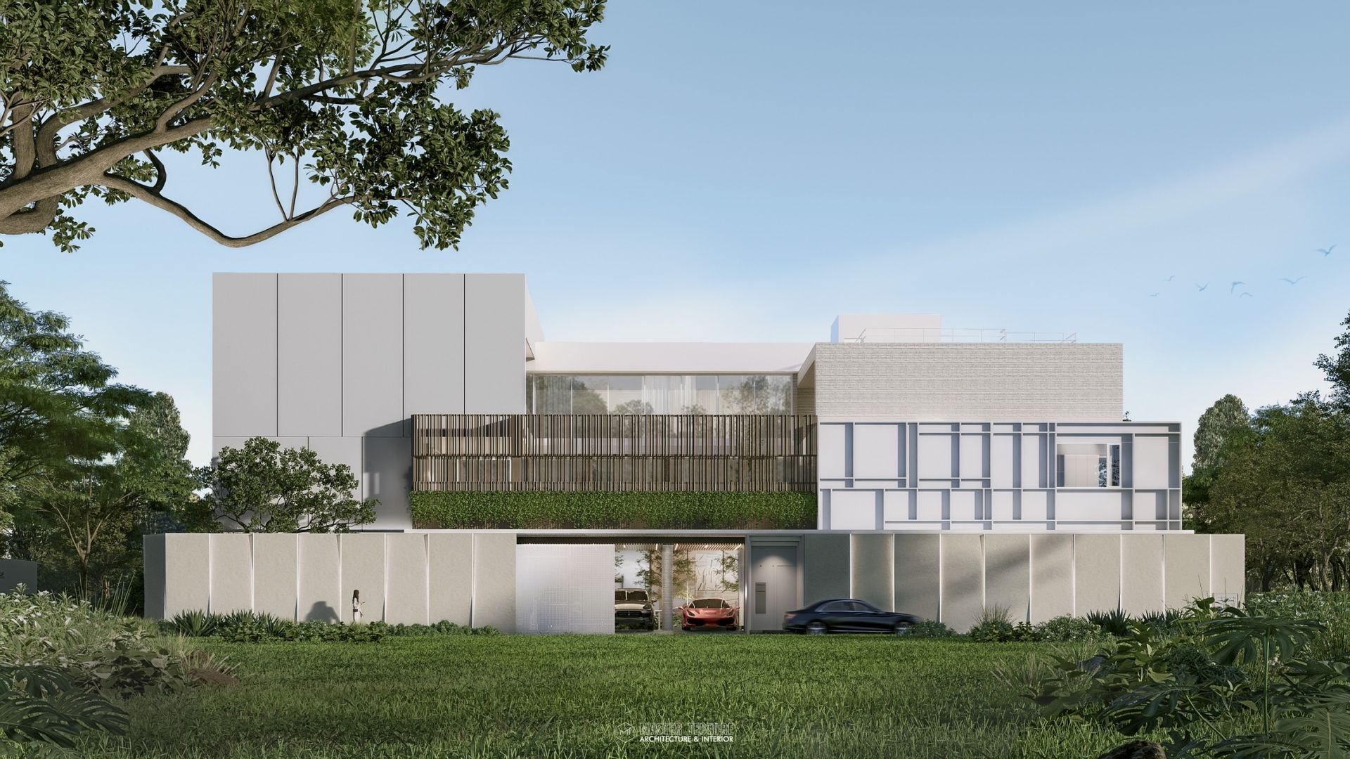 FON HOUSE - บ้านเอกลักษณ์สไตล์โมเดิร์น | Master Texture