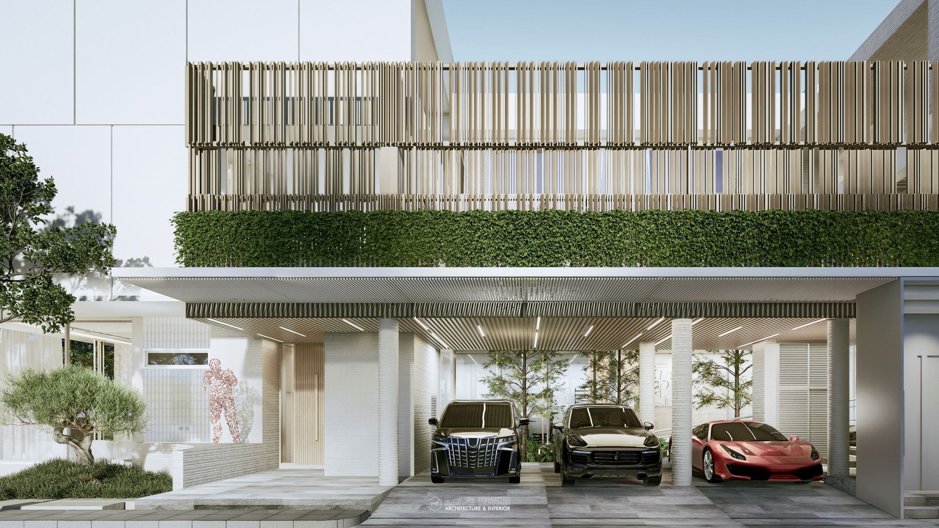 FON HOUSE - บ้านเอกลักษณ์สไตล์โมเดิร์น | Master Texture