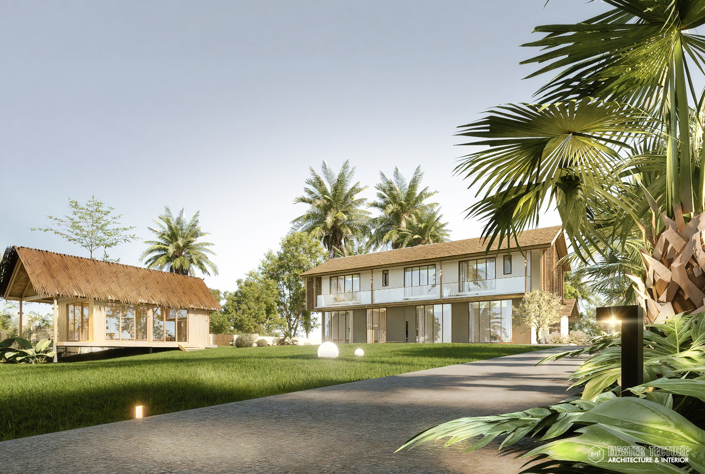 NUI HOUSE - บ้านสไตล์คอนเทมโพรารี | Master Texture