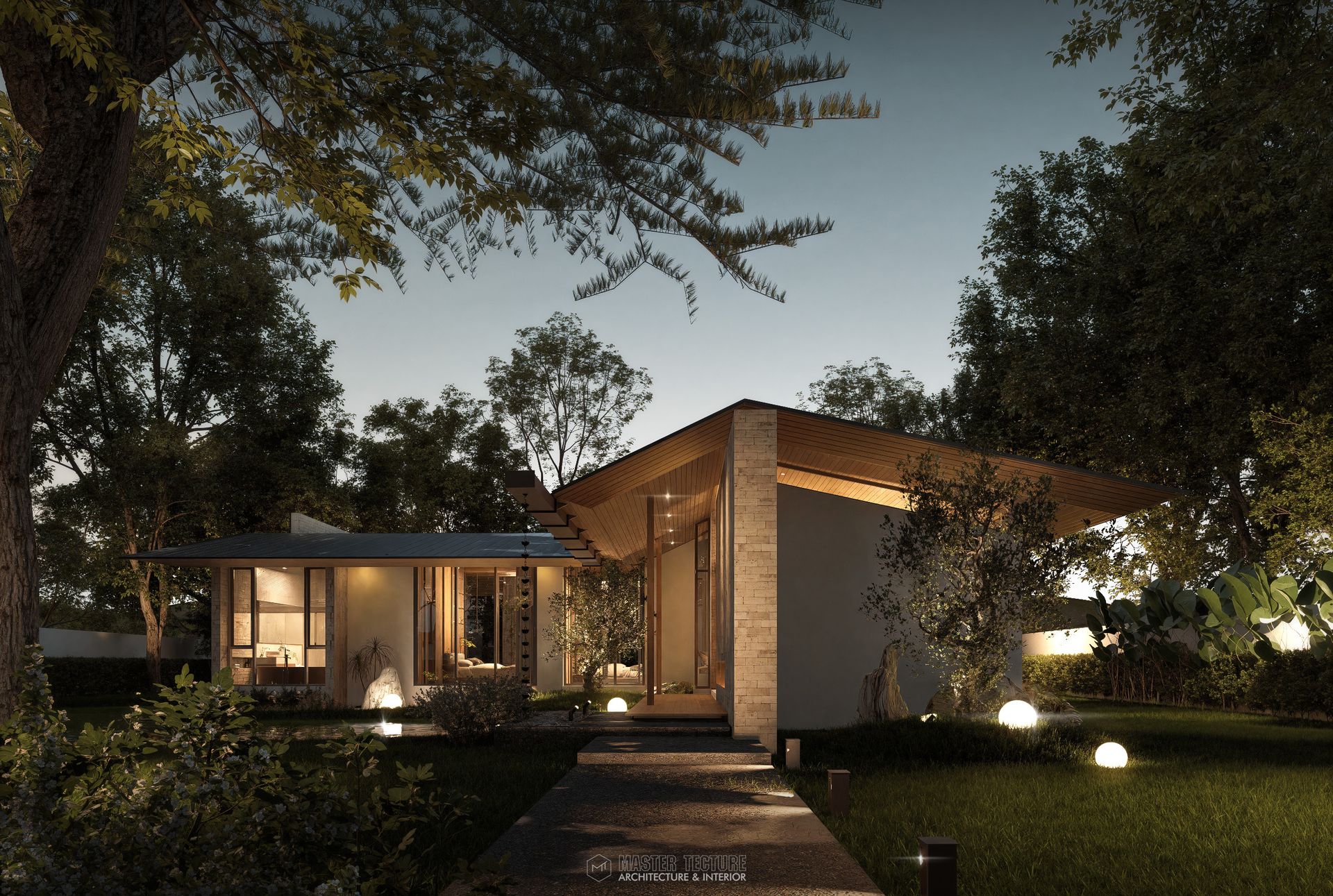 OIL HOUSE - บ้านสไตล์อินดัสเทรียลโมเดิร์น | Master Texture